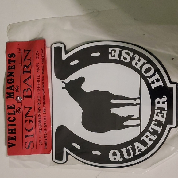 Sign Barn | Other | New Sign Barn Brand Large Quarter Horse And ...